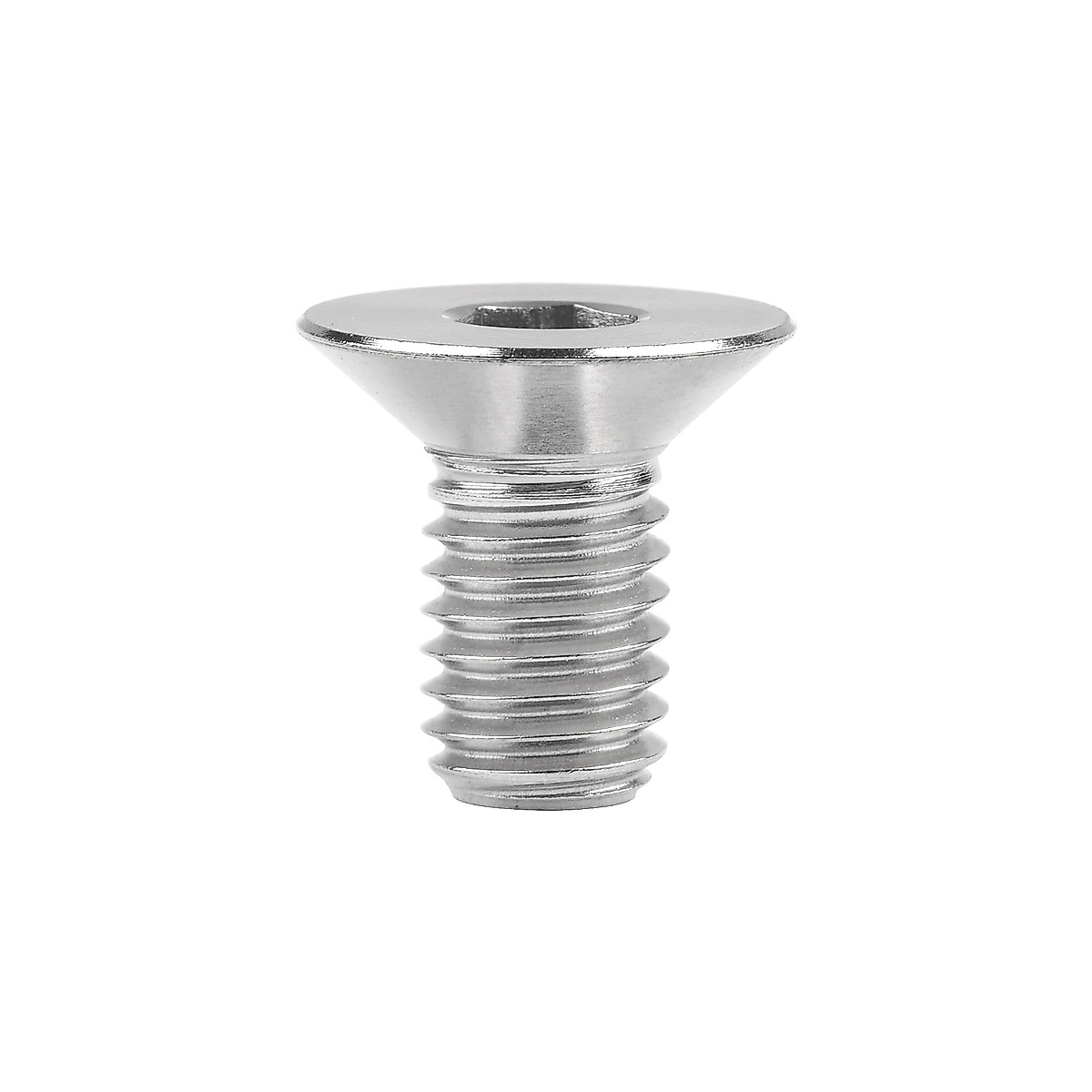 Wanyifa Titanium M8x15 20 25 30 35 40 45 50 60 65mm Full Thread Countersunk Flat Head Bolt Screw Pack of 4 (Titanium, M8x15mm)