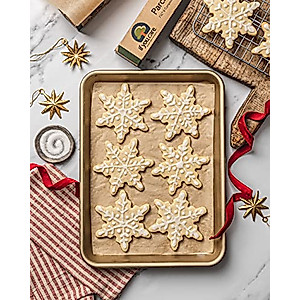 If You Care Parchment Baking Paper 70 Sq Ft Roll, Unbleached, Chlorine Free, Greaseproof, Silicone Coated, Standard Size, Fits 13 Inch Pans