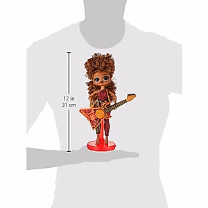 LOL Surprise OMG Remix Rock Ferocious Fashion Doll with 15 Surprises Including Bass Guitar, Outfit, Shoes, Stand, Lyric Magazine, & Record Player Playset, Kids Gift, Toys for Girls Boys Ages 4 5 6 7+