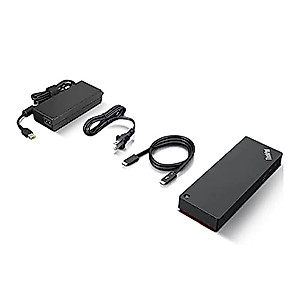 Lenovo 40B00135US Thunderbolt 4 ThinkPad Universal Dock 8K Display Support Up to 100W Power Delivery