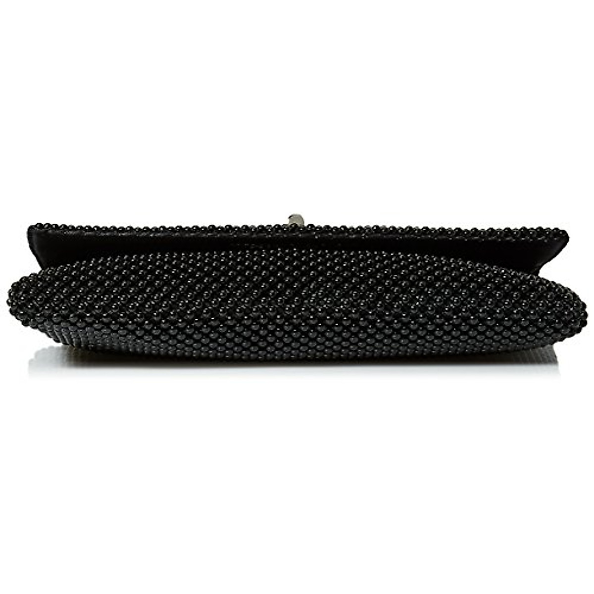 Jessica McClintock womens Trina Mesh Clutch evening handbags, Black, One Size US