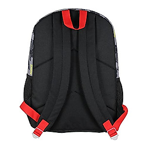 Disney Cars Lightning McQueen Backpack 3D Tire Pocket Travel School Backpack