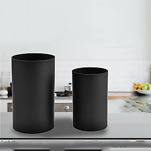 Gigicloud Kitchen Utensil Holder, Kitchen Cooking Utensil Holder Flatware Chopsticks Spoon Shelf Organizer Kitchen Drain Holder Caddy Utensil Holder Organizer Basket