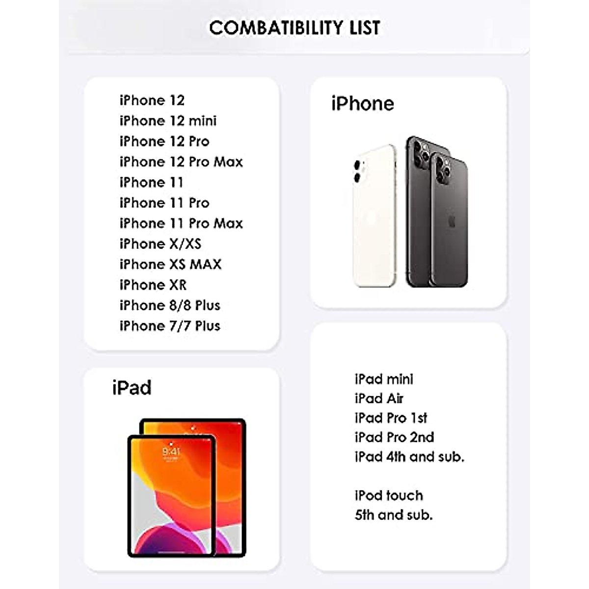 Headphones for iPhone with Microphone, Volume Control and Noise Isolation - Compatible with iPhone 14/13/12/11/7/8/8plus X/Xs/XR/Xs max/pro/se - Supports All iOS Systems（Black）!