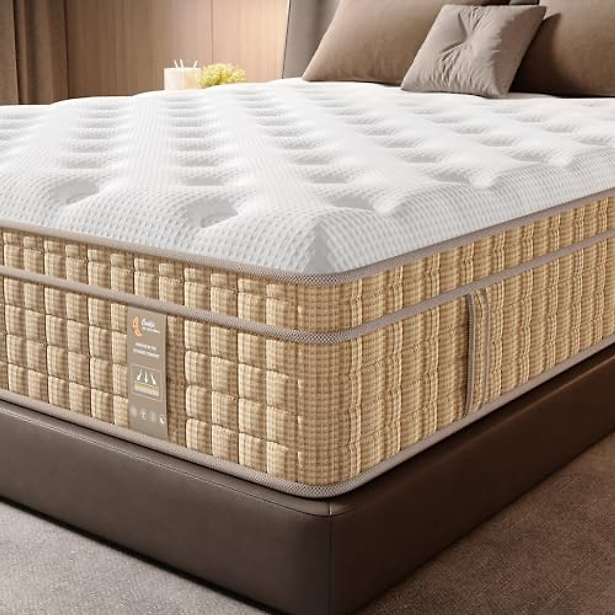 BedStory 13 Inch Queen Spring Mattress Medium Firm