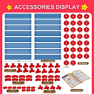 Fort Building Kit for Kids,STEM Construction Toys, Educational Gift for 4 5 6 7 8 9 10 11 12 Years Old Boys and Girls,Ultimate Creative Set for Indoor & Outdoors Activity,140 Pcs,Original