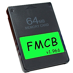 Skywin FMCB Free Mcboot PS2 Memory Card v.1 966-64 MB Memory Card for PS2 Playstation 2 games in USB Hard Drive or Hard Disk