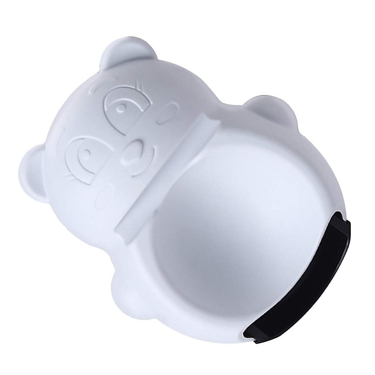 DOITOOL 1pc Fruit Plate Bowl Tv Lazy Fruit Bowl Cartoon Snack Holder Sushi Plate Cookies Chip Platter Decorative Candy Bowls Fun Shaped Dish Phone Stand Tray Fruit Tray Food White