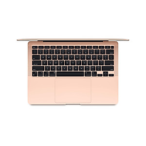 Apple 2020 MacBook Air Laptop M1 Chip, 13" Retina Display, 8GB RAM, 512GB SSD Storage, Backlit Keyboard, FaceTime HD Camera, Touch ID. Works with iPhone/iPad; Gold