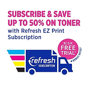 Brother Compact Monochrome Laser Printer, HLL2395DW, Flatbed Copy & Scan, Wireless Printing, NFC, Cloud-Based Printing/Scanning, Refresh Subscription/Amazon Dash Replenishment Ready