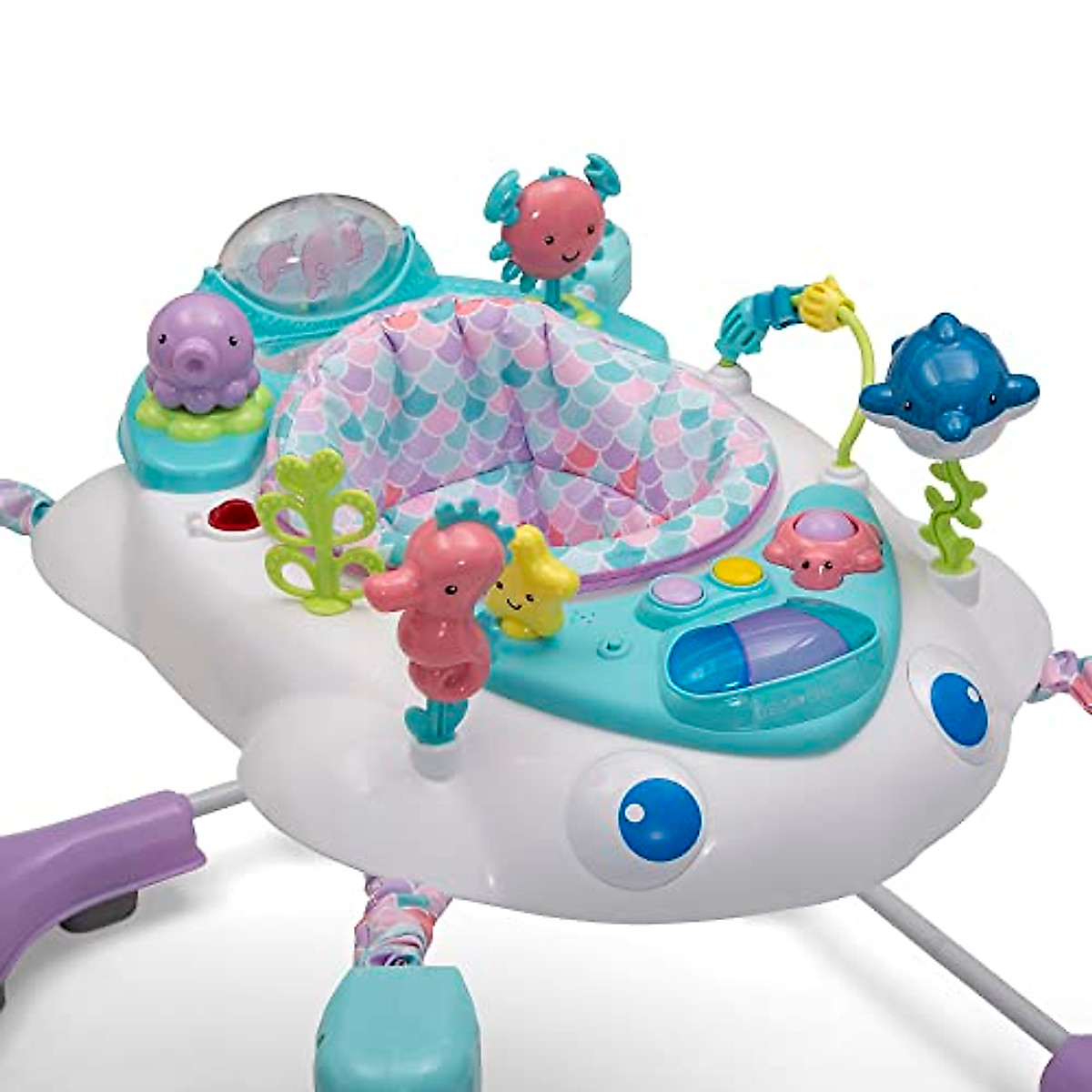Delta Children Learn2Walk Balancer Baby Walker, Purple Ocean Adventure