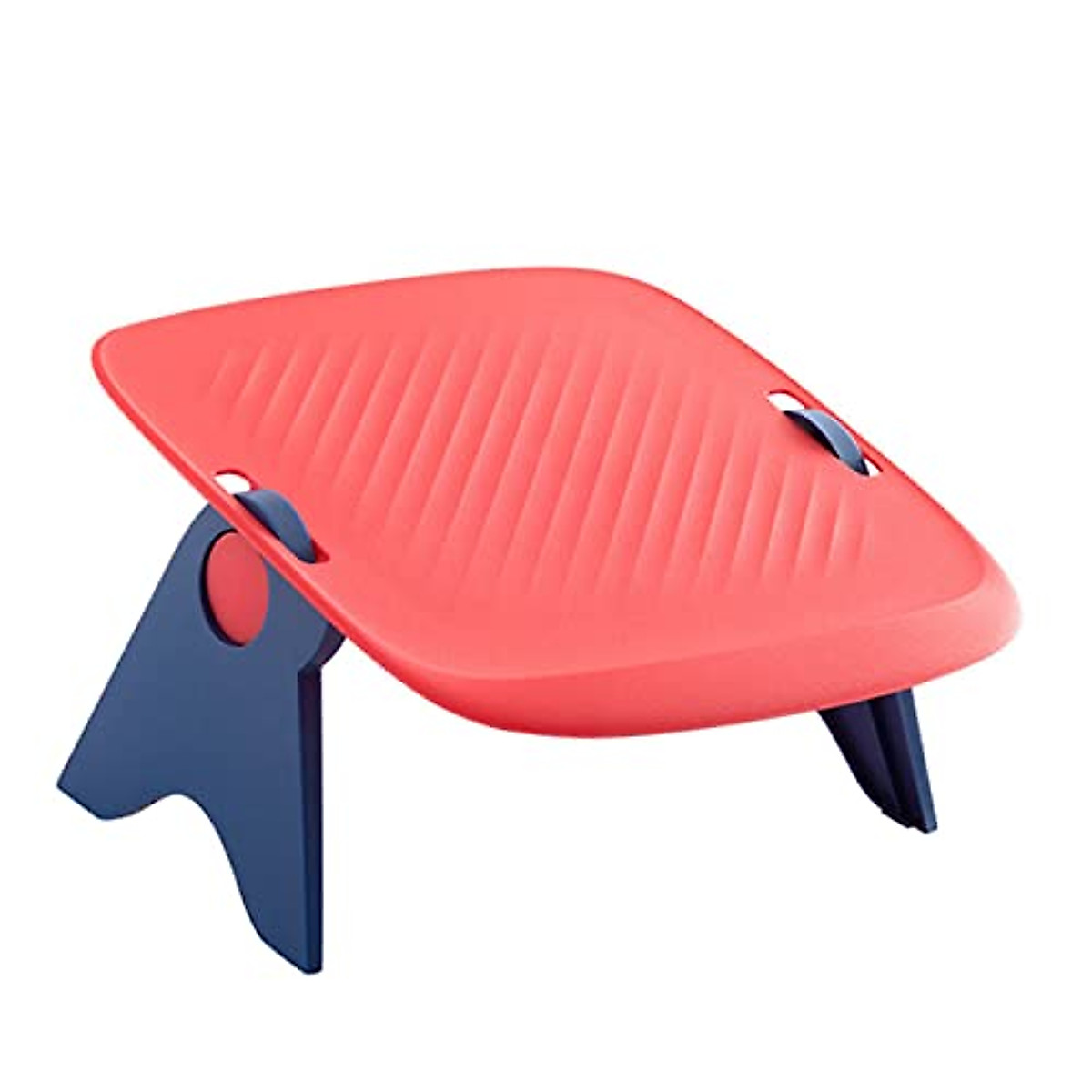 STOBAZA Shoe Shelf 1 PC Plastic Shelf Novel Blue Simple Slots for Stand Organization Saver Clo Double-Layer Cabinet Household Red Shoes Detachable Home No Organizer Adjustable Require Shoe Cabinet