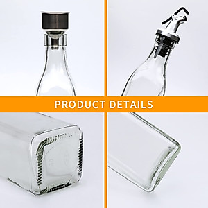 Accguan Oil Dispenser,6oz Leakproof Olive Oil Dispenser,Set with Sticker and Pen,Suitable for Storing Olive Oil, Vinegar and Other Liquids (30 PCS)