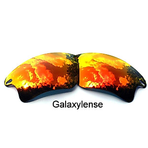 Galaxy Replacement Rubber Kits For Oakley Fast Jacket XL Sunglasses Multiple Selection (Red)
