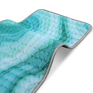 Fabludo [2024 Upgrade] XL Heating Pad for Back/Shoulder/Neck/knee/leg Pain, Cramps and Arthritis Relief, 6 Fast Heating Settings, Auto-Off, Machine Washable, Moist Dry Heat Options, 12"x24" (Spring)