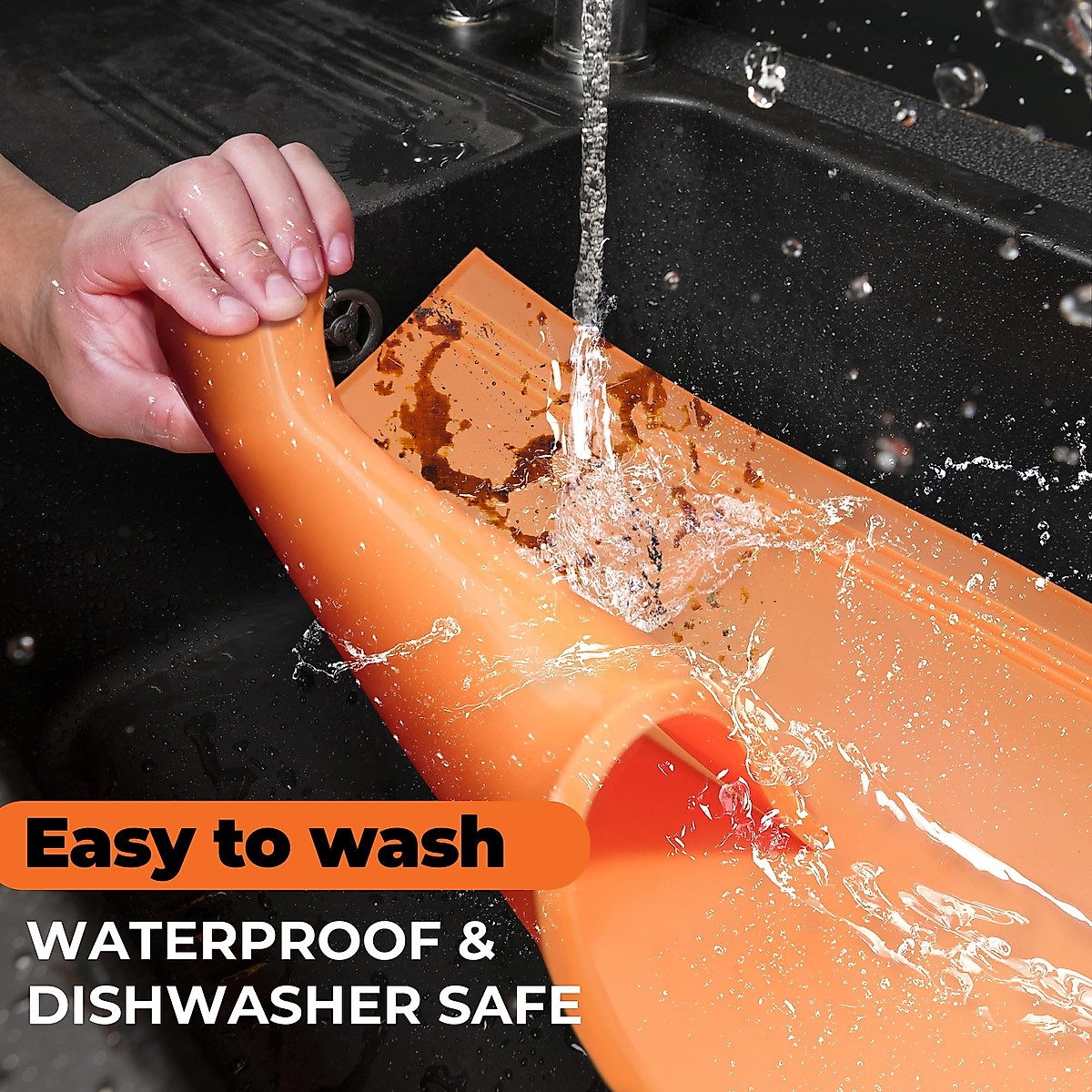 Silicone Griddle Mat by Griddle Buddy for Blackstone Griddles 36", 30", 28", 22" & 17", Heavy Duty Food Grade Mat, Protect from Rodents, Insects, Debris, Rust, All Season Cooking Cover