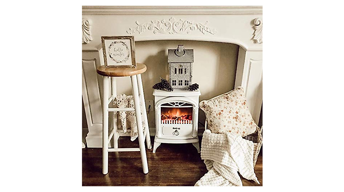 e-Flame USA Hamilton Electric Fireplace - Stylish & Cozy