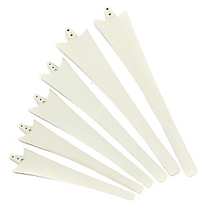 YQSDG Wind Blade Nylon Fiber Blade Wind Turbine Generator Windmill Power Charge Accessories for Wind Generator (550mm)