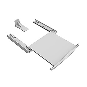 Hamilton Beach Fullsize 2.2 cu ft Front Load Washer and 4 cu ft Dryer Combo - 24” Wide - includes Stacking Kit and Drawer