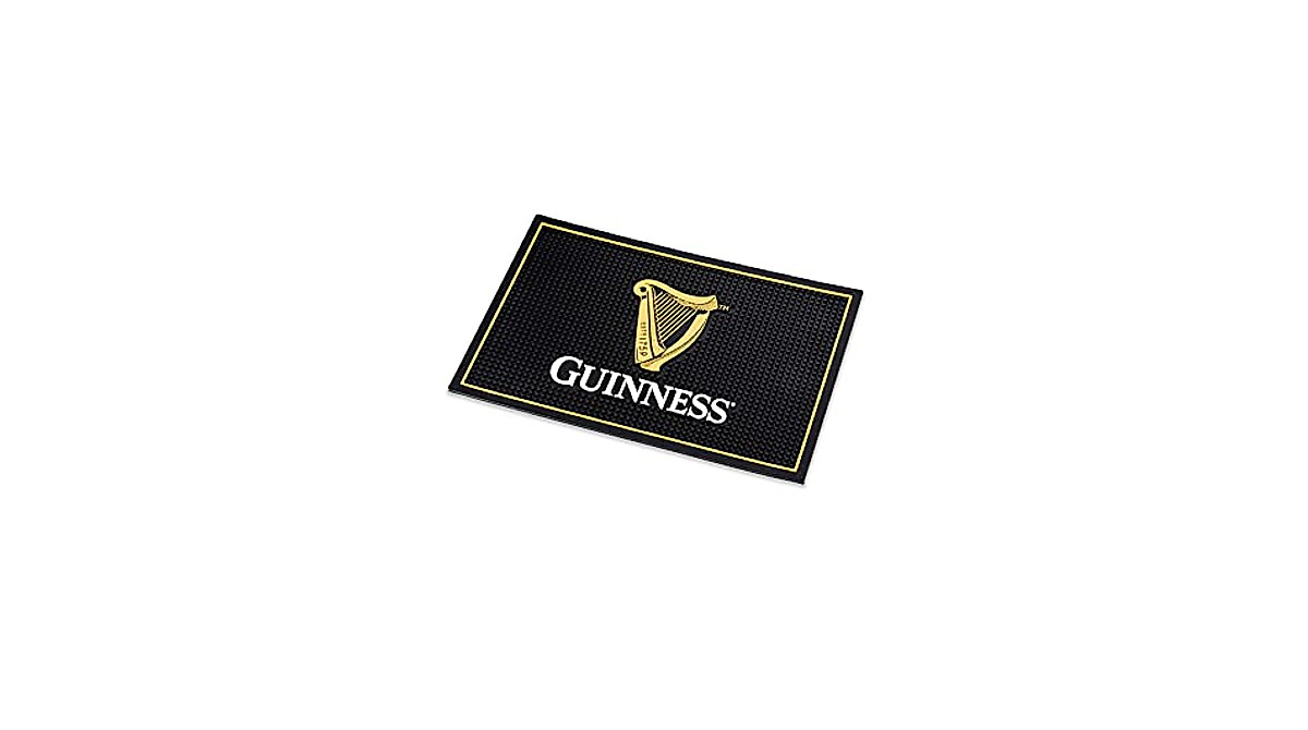 Guinness Bar and Spill Mat - Perfect for Home Bars