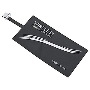 2PCS Universal Ultra Slim Type C QI Wireless Charger Charging Receiver Module, Qi Receiver Widely Suitable for Type C Mobile Phone