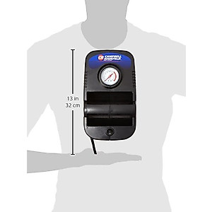 Campbell Hausfeld 150 PSI Tire Inflator, 120 Volt Auto Tire Pump, Portable Air Compressor for Car and Bicycle Tires and other Inflatables (RP410099AV)