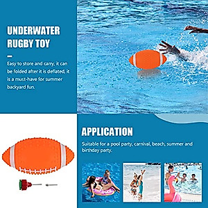 ibasenice Beach Toys Water Games Swimming Pool Rugby Underwater Beach Pool Football for Beach Games Beach Games Beach Games Beach Games Beach Kiddie Pool