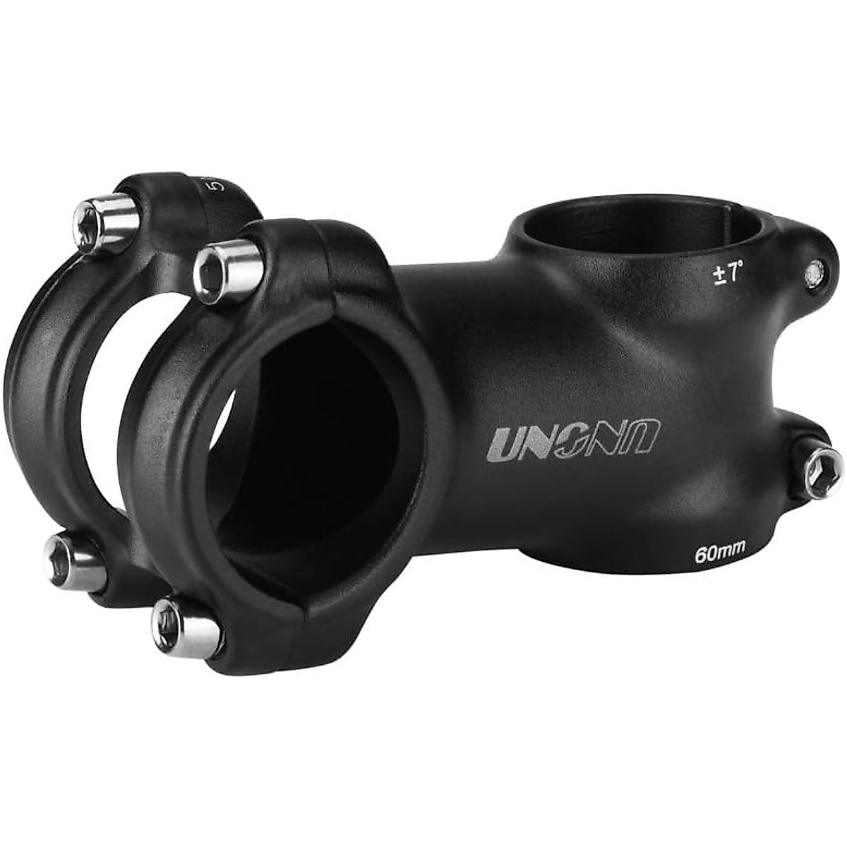 FOMTOR 31.8 Stem 60mm 70mm 80mm 90mm 7 Degree Light Weight Bike Handlebar Stem MTB Stem Suitable for Mountain Bike Road Bike BMX MTB