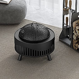 GEEKLLS Charcoal grills Outdoor Courtyard Fire Pit Portable Household Barbecue Stove Indoor Stove Grill Garden BBQ Grill Patio Furniture ( Color : 02 )