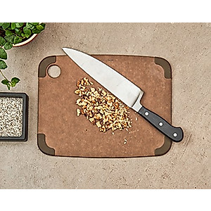Epicurean Non-Slip Series Cutting Board, 11.5-Inch by 9-Inch, Nutmeg/ Brown