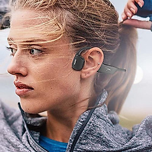 MAIRDI Bone Conduction Headphone Bluetooth 5.3 - Open Ear Sport Headphones Wireless with AI Noise Canceling Microphone, 8H Hours Playtime, Headset Waterproof for Running Workouts Driving