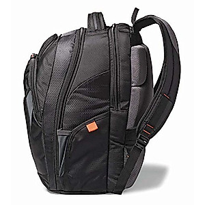 Samsonite Tectonic 2 Large Backpack, Black/Orange, 18 x 13.3 x 8.6