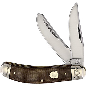 Rough Ryder Sowbelly Trapper Brown Burlap RR2332