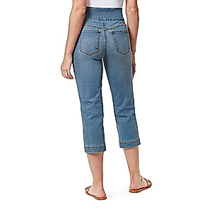 Gloria Vanderbilt Women's Amanda Pull on Capri, BANABA, 8 Petite