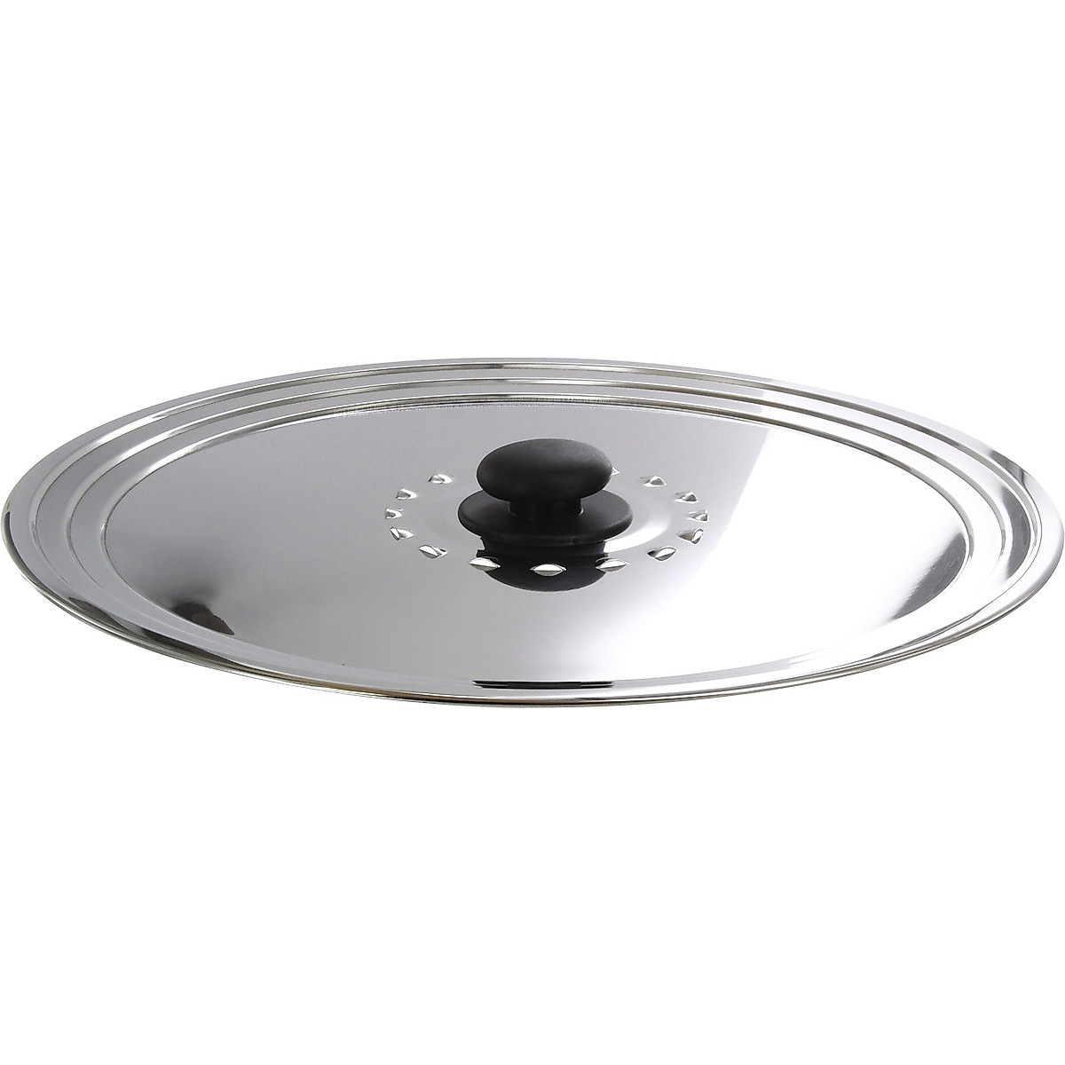 Baumalu - 342722 - Stainless Steel Steam Hole lid ø32 cm