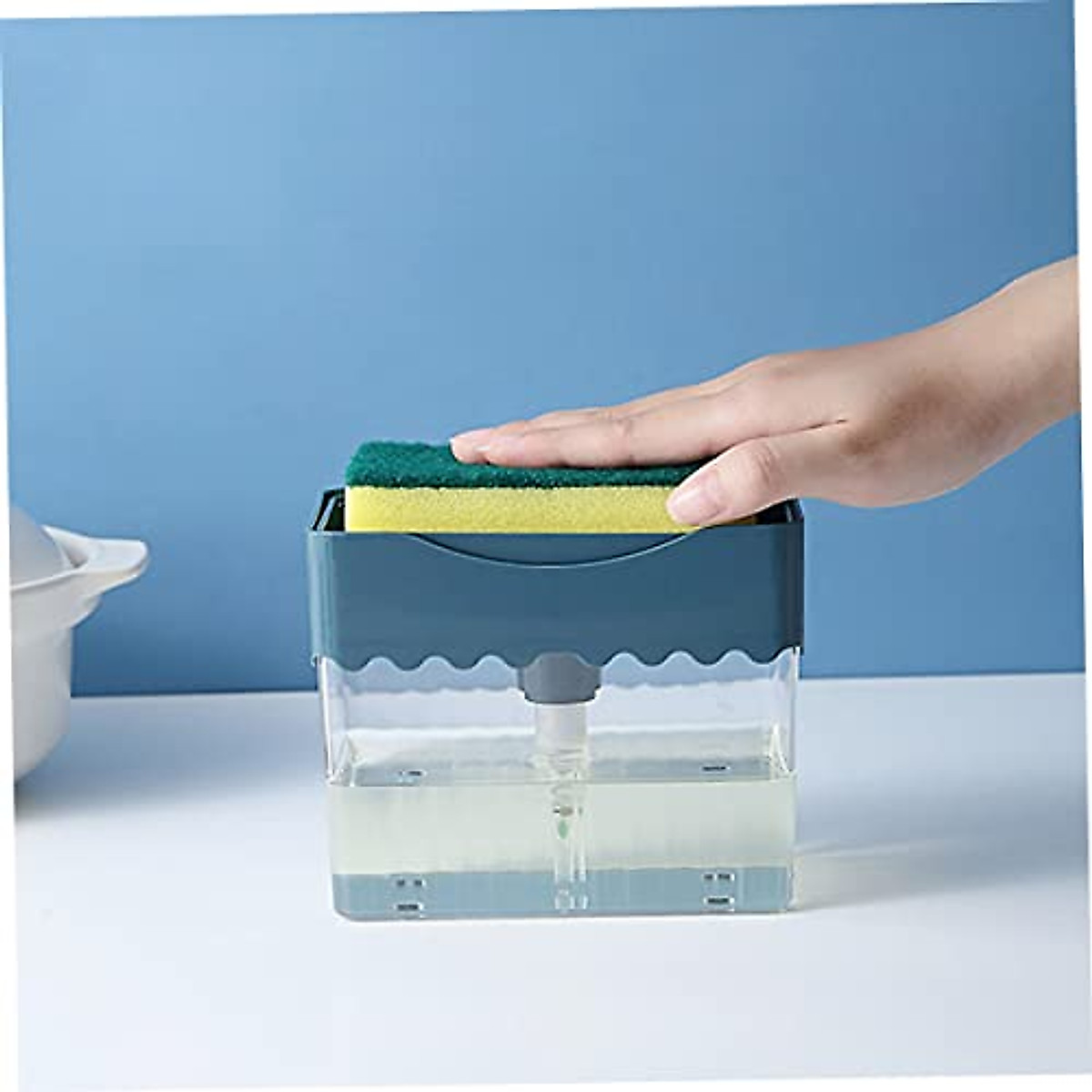 Cabilock Doser Soap Dispenser Soap Dispenser Kitchen Foam Soap Dispenser Kitchen Soap Holder Soap Pump Dispenser Sink Soap Holder Hand Soap Dispenser Bracket Box Household Abs