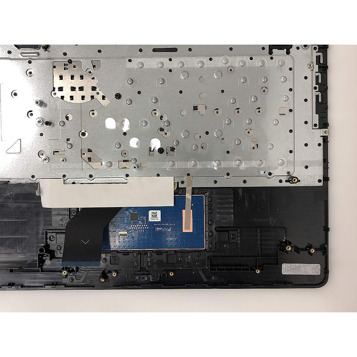 wzqrps Replacement Laptop Upper Case Palmrest Keyboard Touchpad Assembly Part 2019 for HP 17 BY17 CA 17T-BY100 17-by0xxx 17-ca1xxx 17T-BY200 17-by1xxx 17Z-CA100 17-by2xxx L48409-001