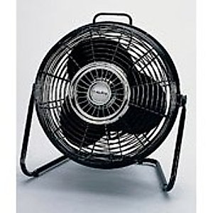 12" Table & Floor Fan,Black