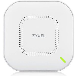 Zyxel True WiFi 6 AX3000 Wireless Multi-Gigabit Enterprise Access Point | Wall & Ceiling Optmized Antenna | Cloud, App, Direct or Controller Management | POE+ |1 Year Nebula Pro | WAX610D