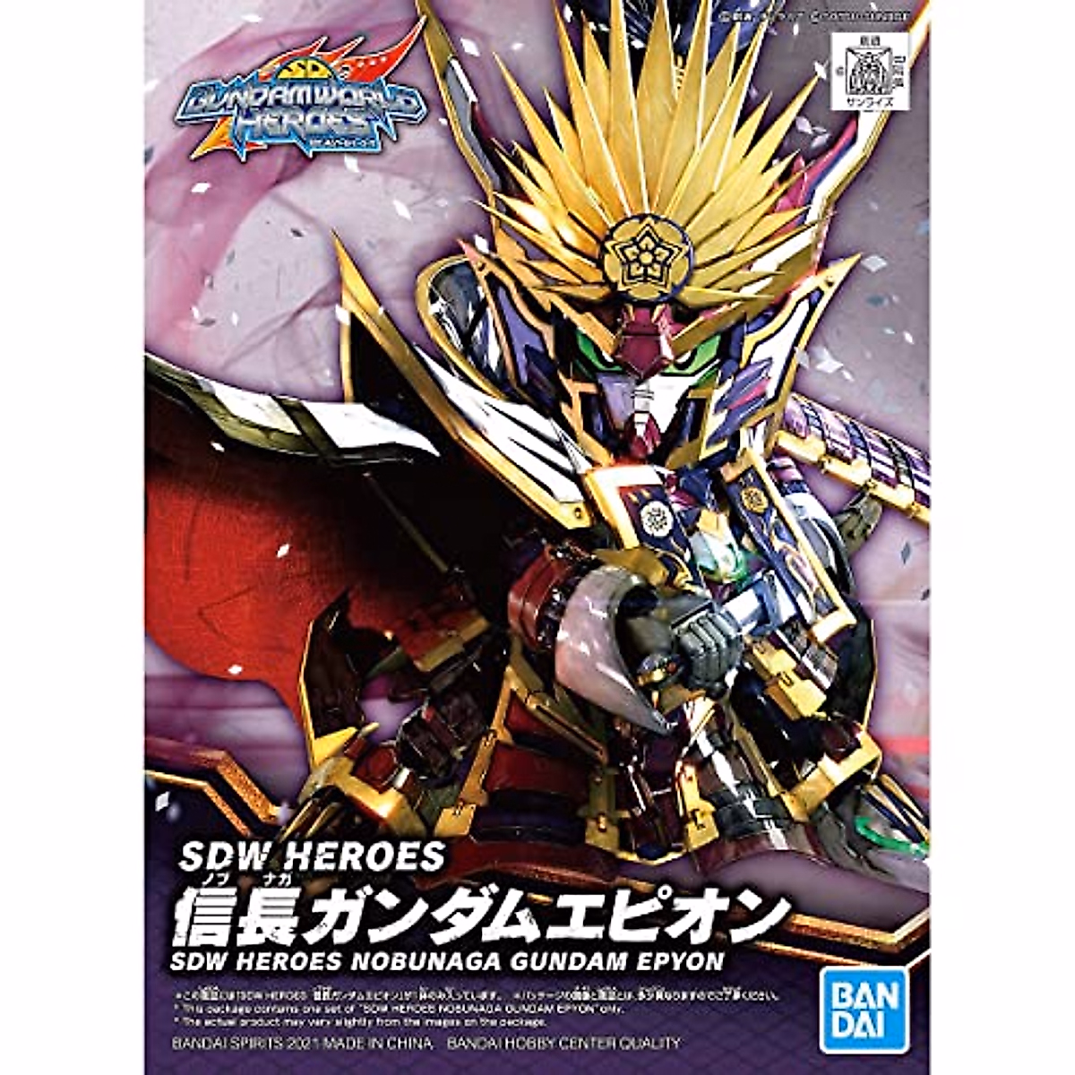 Bandai Hobby - SDW Heroes Nobunaga Gundam Epyon Model Kit