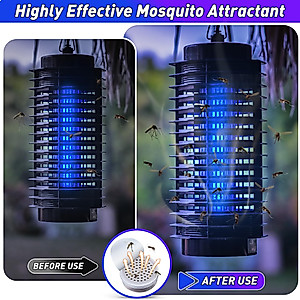 Qualirey 6 Pcs Mosquito Attractant for Bug Zapper, Each Last 60 Day Pest Lure Mosquito Trap Fly Biting Insect Bait Refill High Catch Rate Compatible with DynaTrap and All Insect Trap Indoor Outdoor