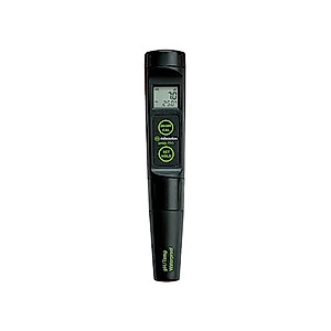 Milwaukee Instruments PH55 pH Waterproof Dual Level Temperature Meter, Pocket-Size, -2.0 DegreeC to 16.0 DegreeC Temperature Range, 0.1pH Resolution, 38 mm Diameter
