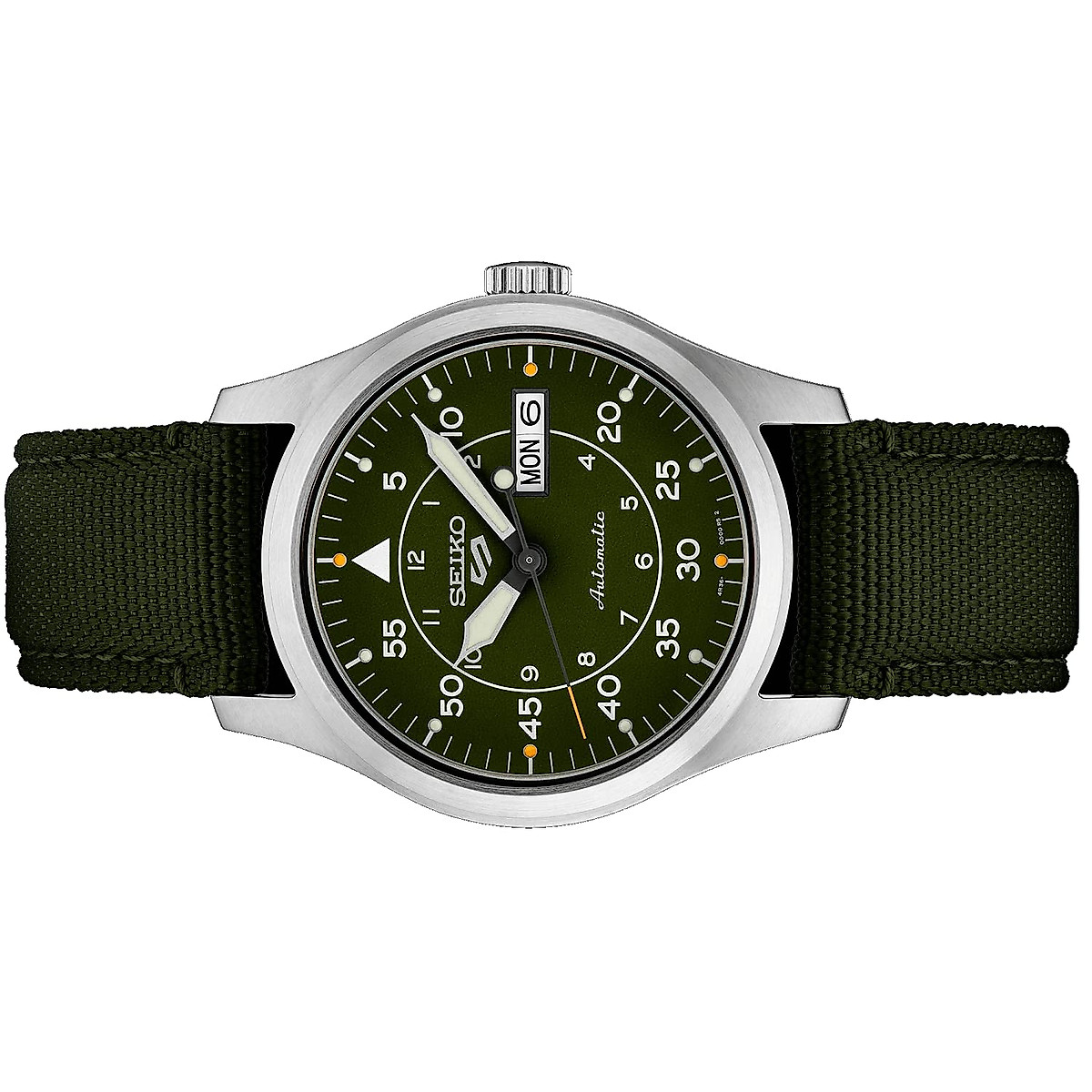 SEIKO 5 Automatic Watch SRPH29K1, Green, Belt