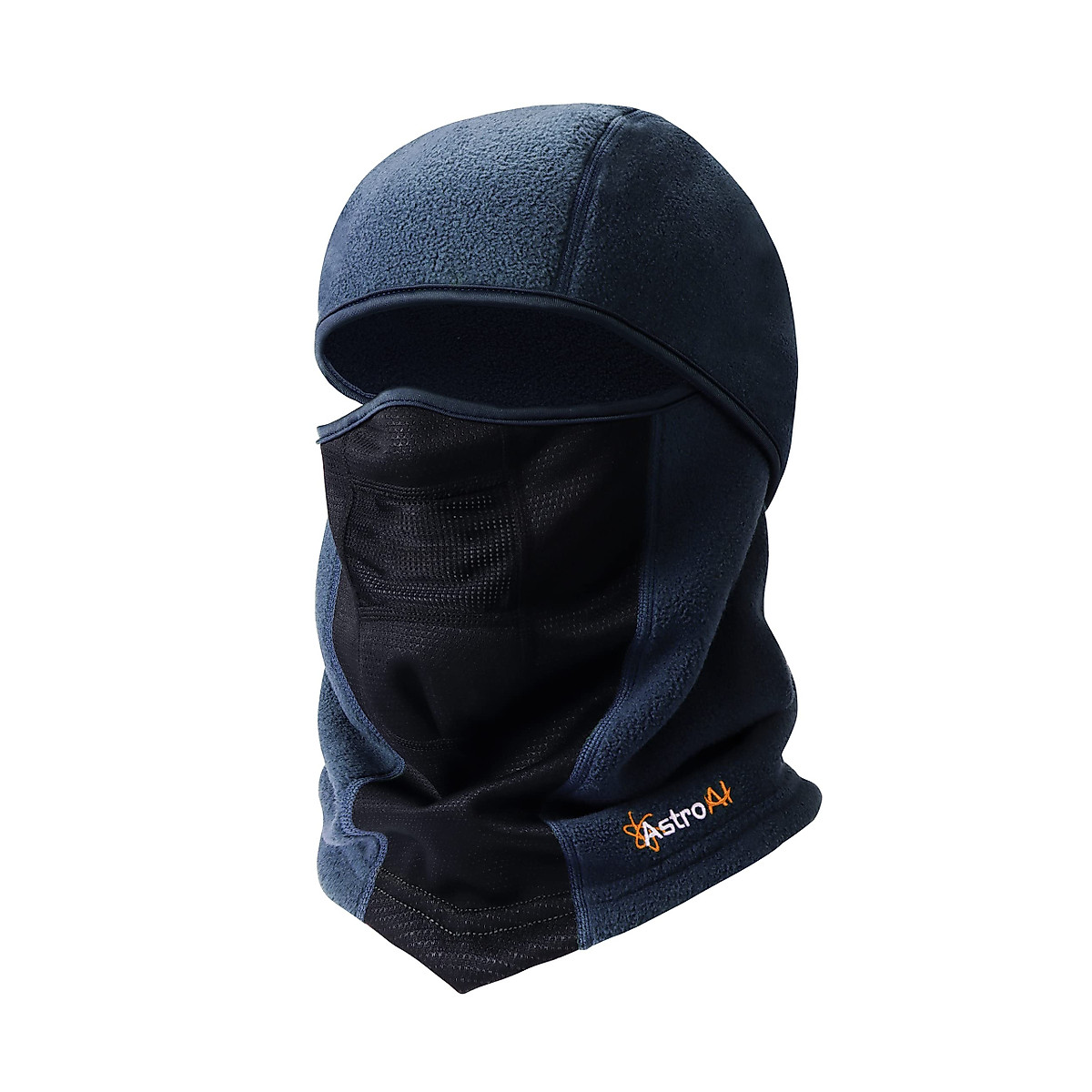 AstroAI Balaclava Ski Mask Winter Fleece Thermal Face Mask Cover for Men Women Warmer Windproof Breathable, Cold Weather Gear for Skiing, Outdoor Work, Riding Motorcycle & Snowboarding, Blue-M