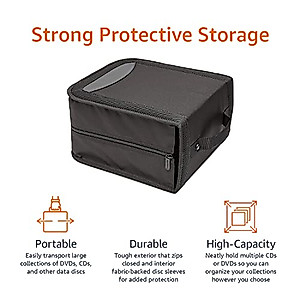 Amazon Basics CD/DVD Binder (400 Capacity)