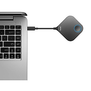 BenQ InstaShow WDC10C Wireless Presentation Screen Mirroring for Meeting Rooms, Enterprise-Grade Security encryption, Includes 2 USB-C transmitters (up to 16)& Holder, 33ft Range, 60fps, no app Needed