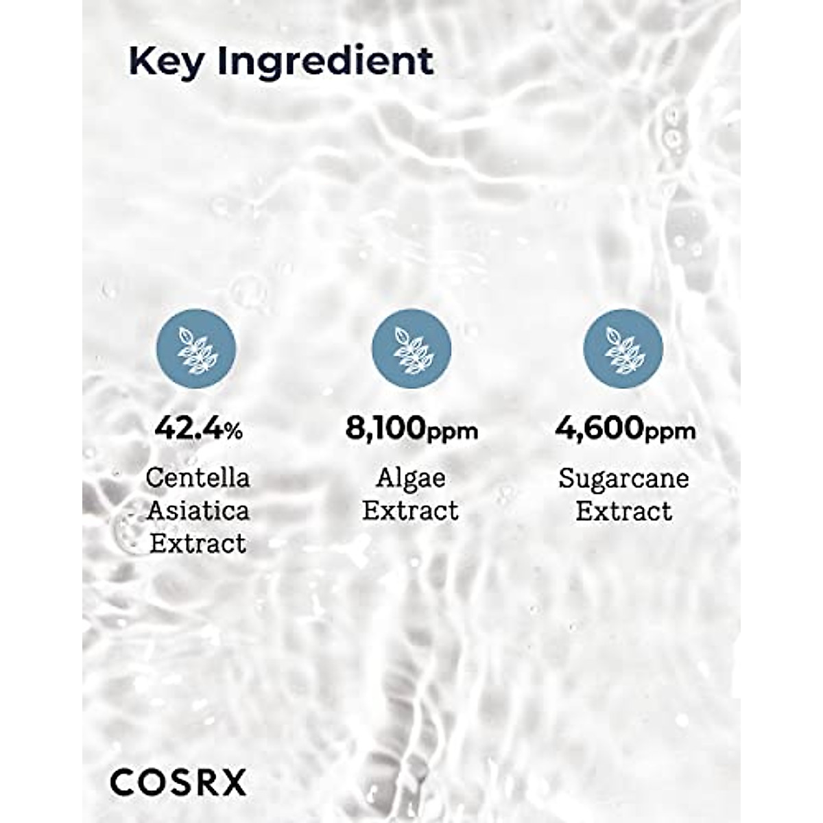 COSRX Hydrium Centella Aqua Soothing Ampoule | 40ml/1.35 fl.oz | Centella Asiatica (Cica) 42% Lightweight Facial Moisturiser Essence | Daily Serum | Korean Skin Care, Animal Testing Free, Paraben Free