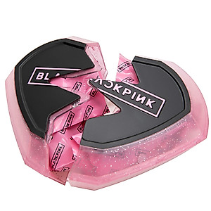 Blackpink Broken Heart Superstars, Mystery Box, Featuring 3” Lisa, Jennie, Jisoo or Rosé K-Pop Idol Doll, Including 3 Accessories, 1 Charm Bracelet, and 1 Charm