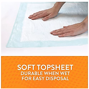 Equate Assurance Unisex Premium Quilted Underpad - Incontinence Pads - Absorbent Protective Bed Pads - Bed Covers for Kids, Adults, Elderly - Maximum Absorbency, XL, 30 Count