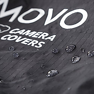 Movo CRC31 Storm Raincover Protector for DSLR Cameras, Lenses, Photographic Equipment (XL Size: 31 x 14.5)